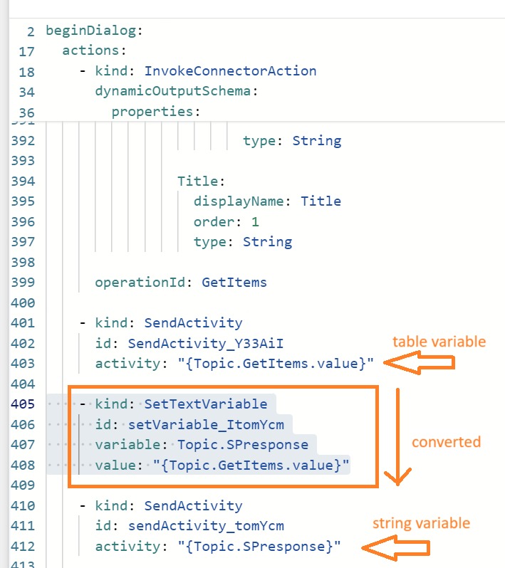 Hidden Gems - Converting the Table Response Into String Variable Hidden Gems - Converting the Table Response Into String Variable